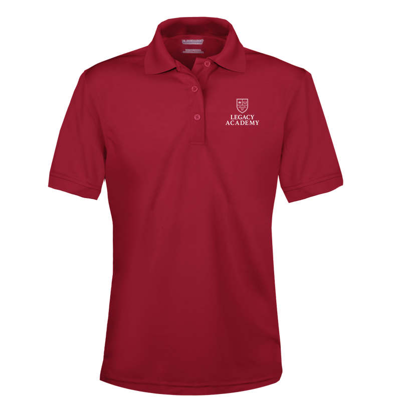 Performance Short-Sleeve Polo Shirt – Max & Alice School Uniforms