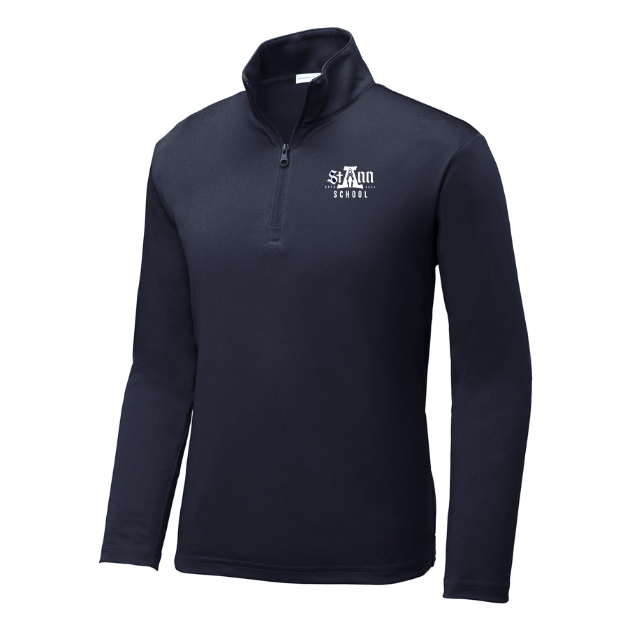 SAS dry-fit light quarter-zip – Max & Alice School Uniforms