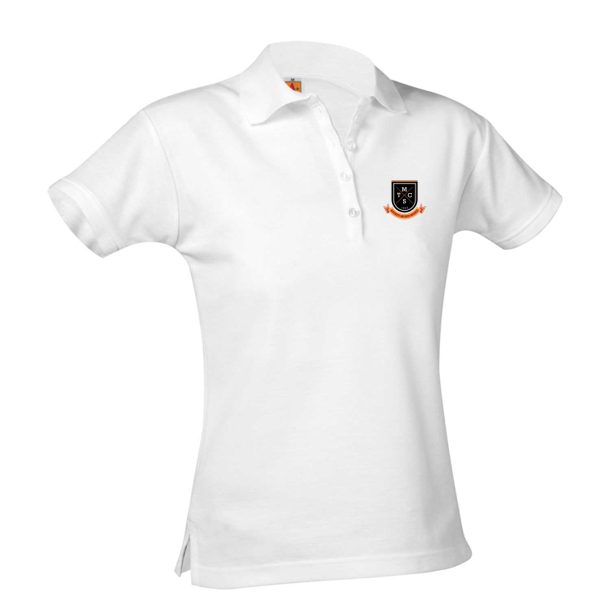 Girls Short-Sleeve Fitted Polo Shirt – Max & Alice School Uniforms